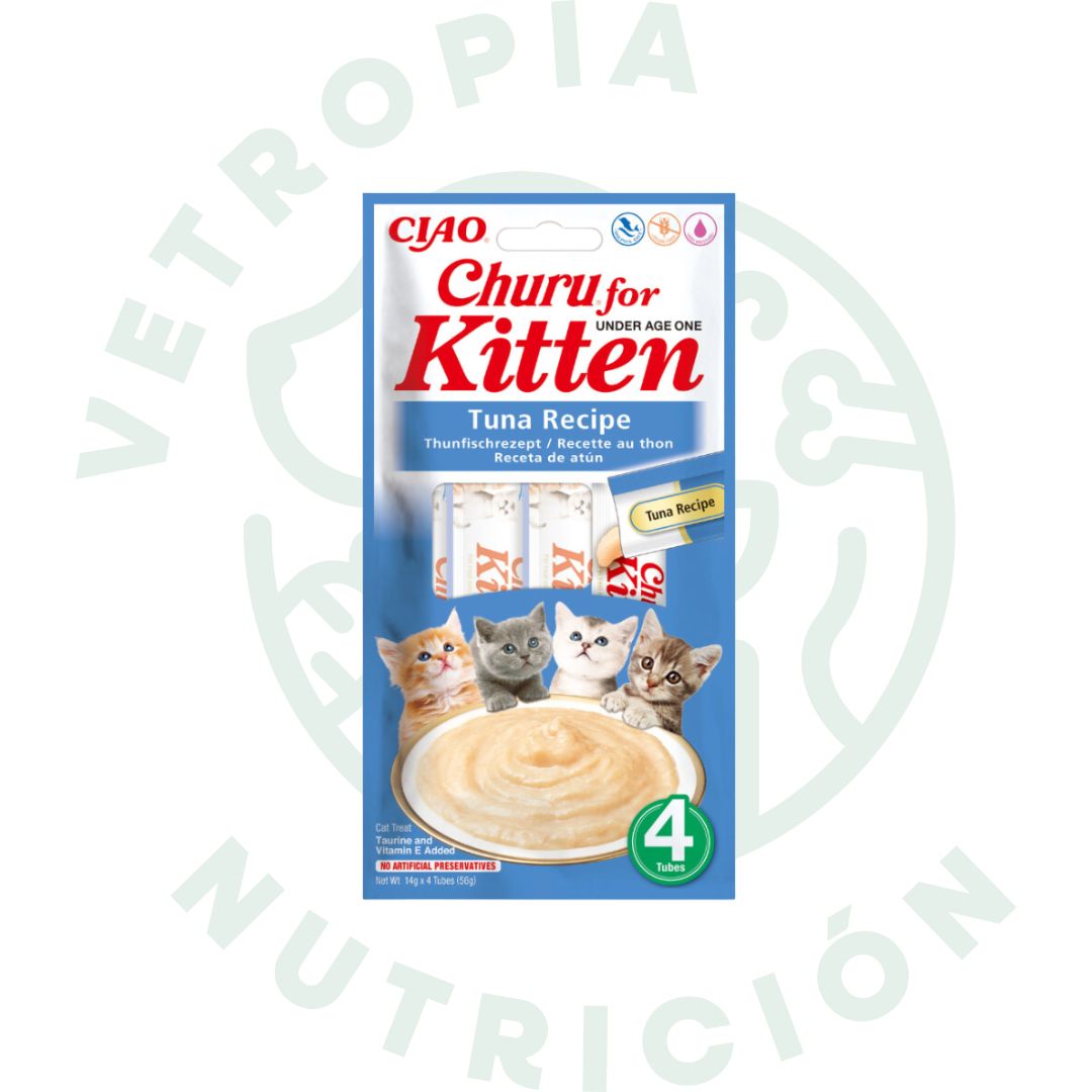 CHURU KITTEN ATÚN - Vetropía Nutrición
